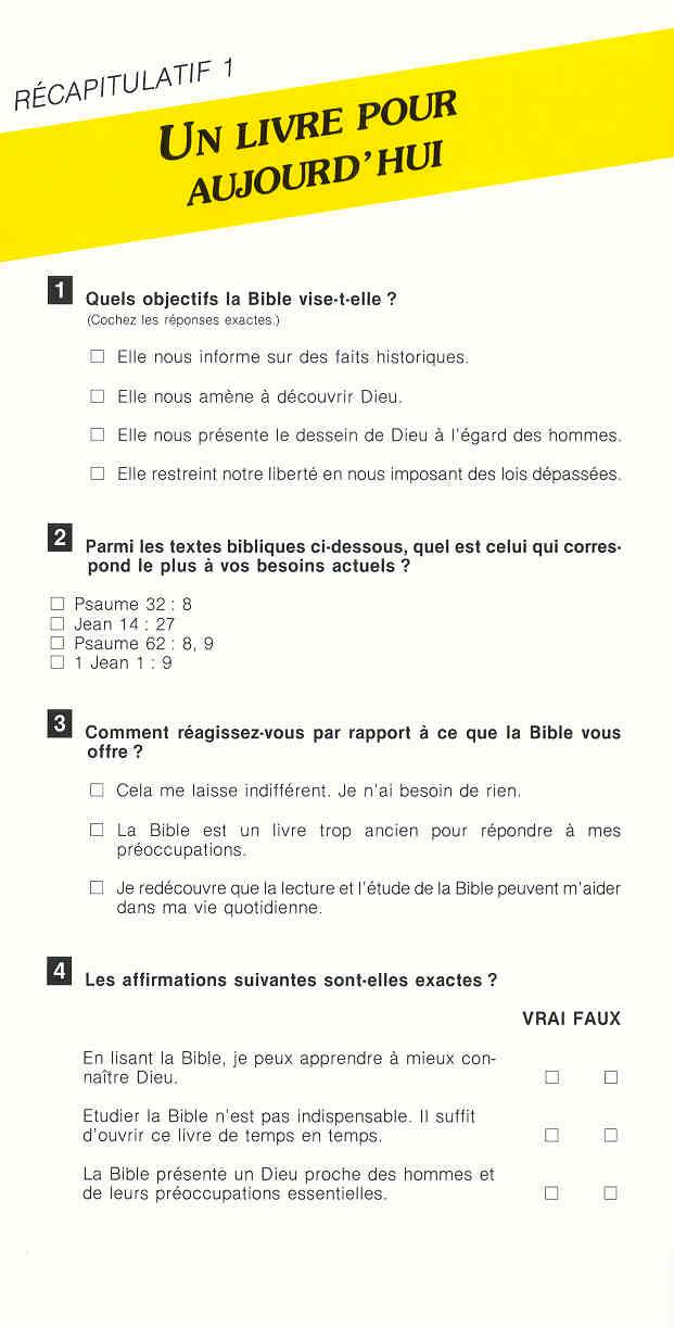 Croire c’est la vie - 01. Un livre pour aujourd’hui